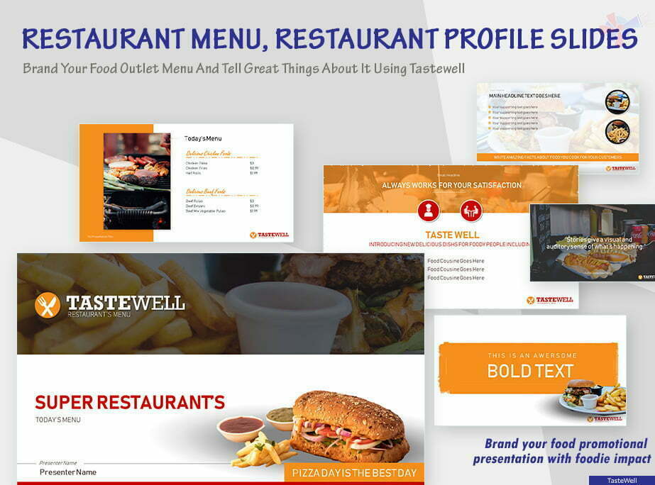 TasteWell | Restaurant Package/Profile Template - VizInspire